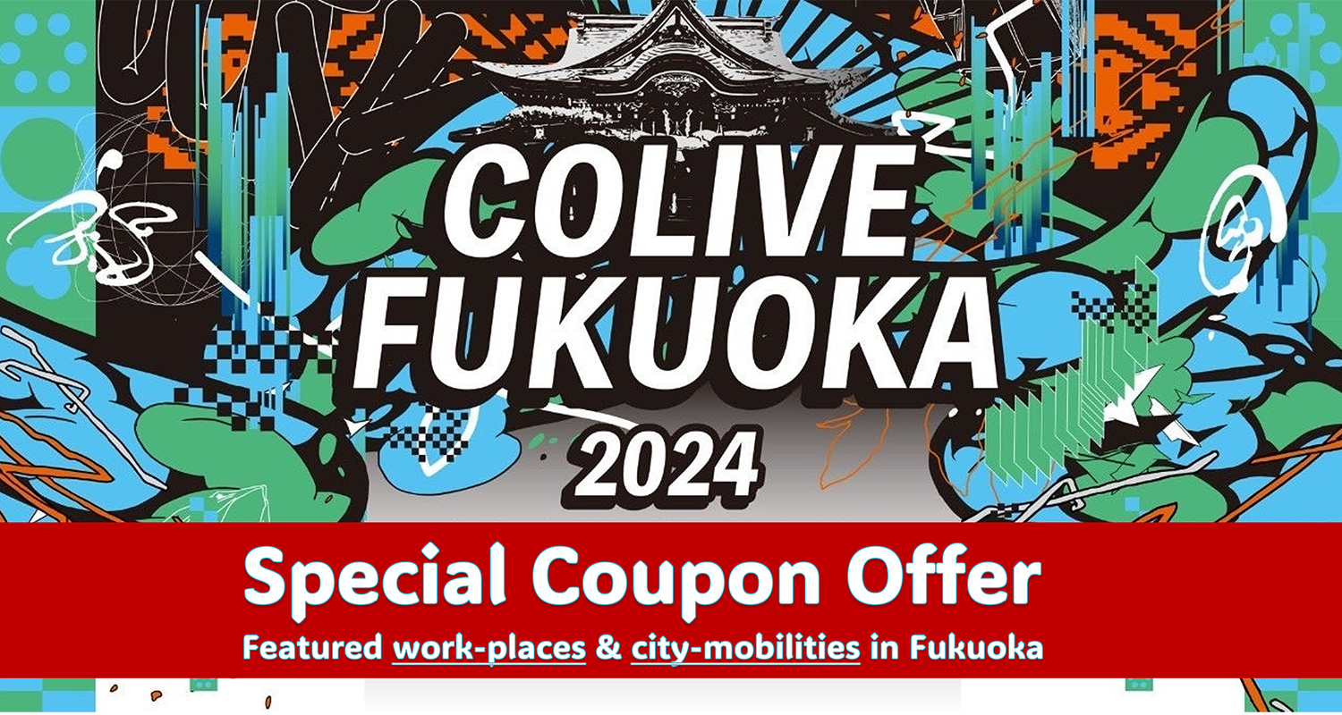 COLIVE FUKUOKA 2024 | Digital Nomad | FUKUOKA CITY Official Tourist Guide